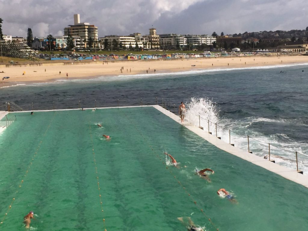 Swimming at the Icebergs Pool, Bondi Beach - Gallivanting Goldies